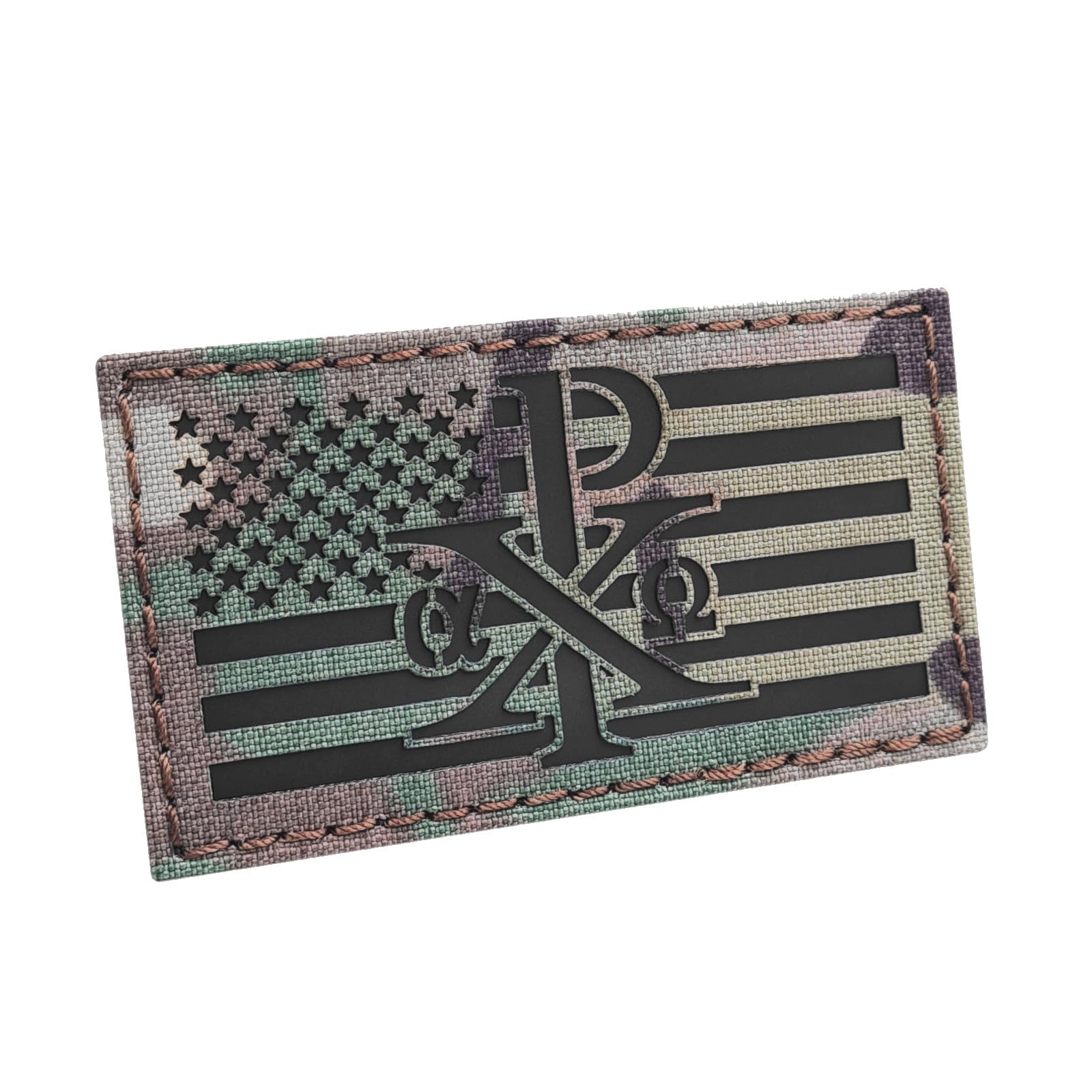 Amazon.com: American Chi Rho Christogram Jesus Christ Patch [Multicam ...