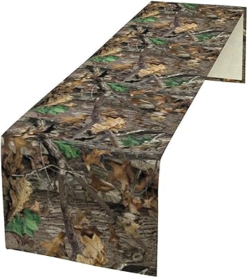 Amazon.com: Rvsticty Linen Camouflage Table Runner Army Military Coast ...