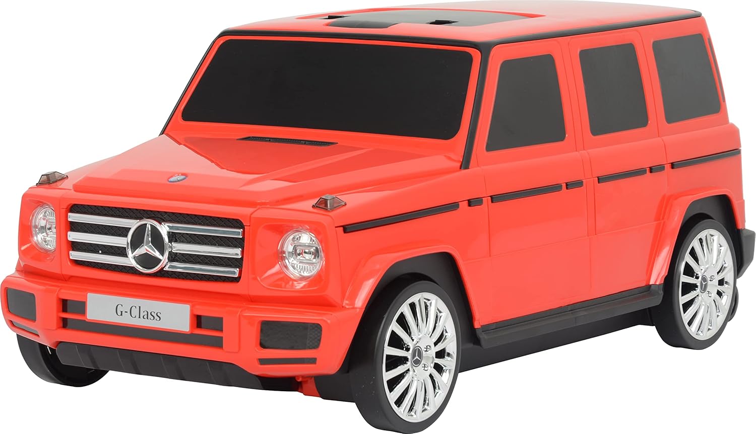 Amazon.com: Best Ride On Cars Mercedes G-Class Suitcase Ride On, Red ...