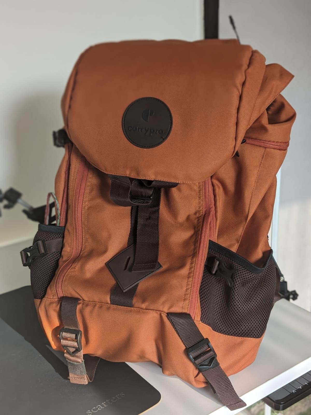 Buy CarryPro HOBO40(Black), Functional Travel Backpack (Fits Laptop Up ...