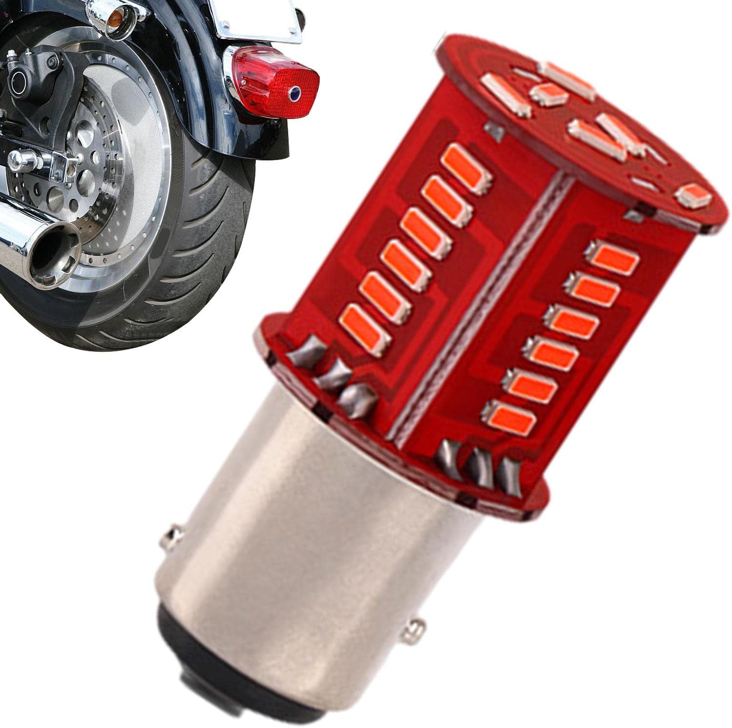Amazon.com: WYNOTT Motorcycle Brake Light Bulb,Trailer Rear LED Trailer ...