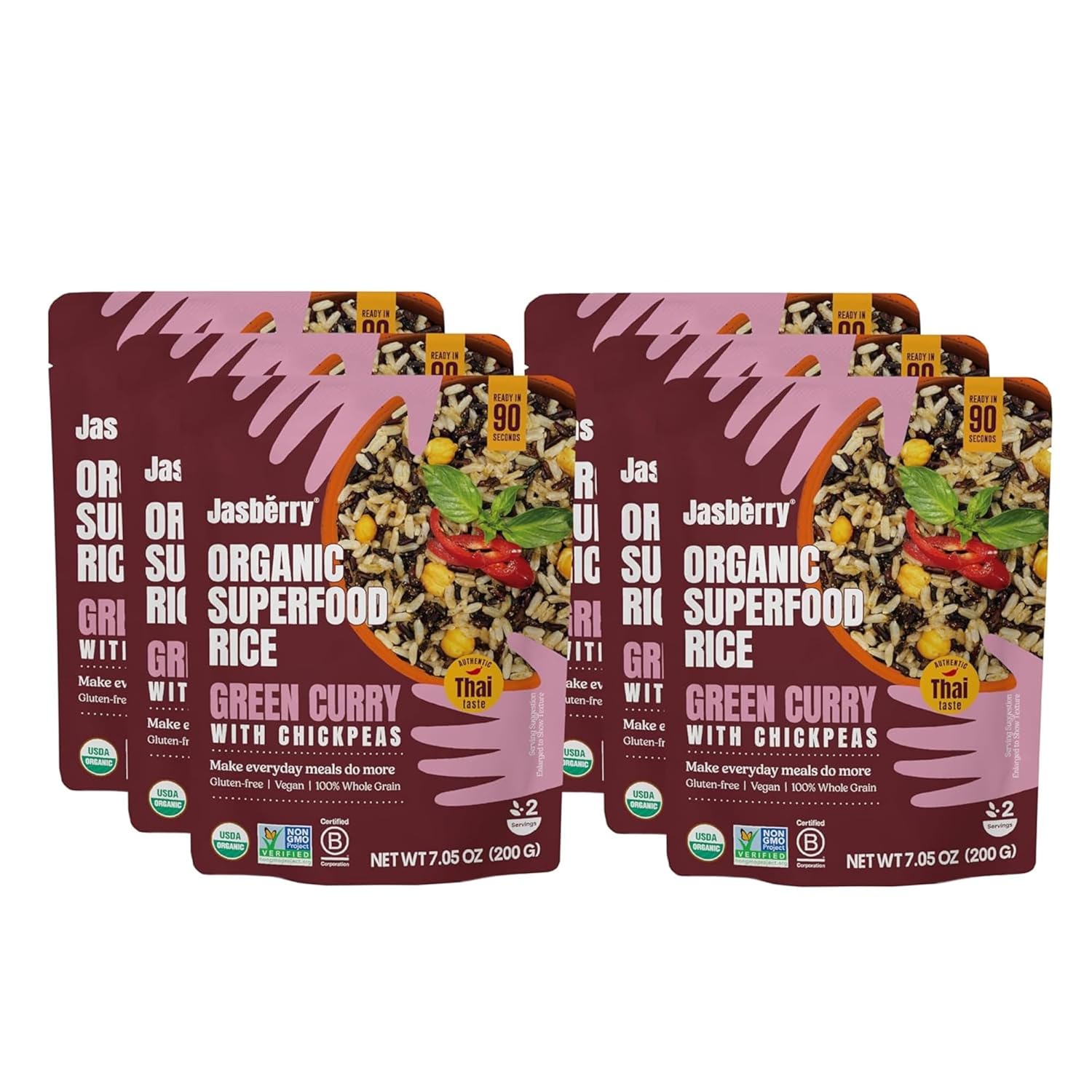 Amazon.com : Jasberry Organic Rice - Superfood with High Antioxidants ...
