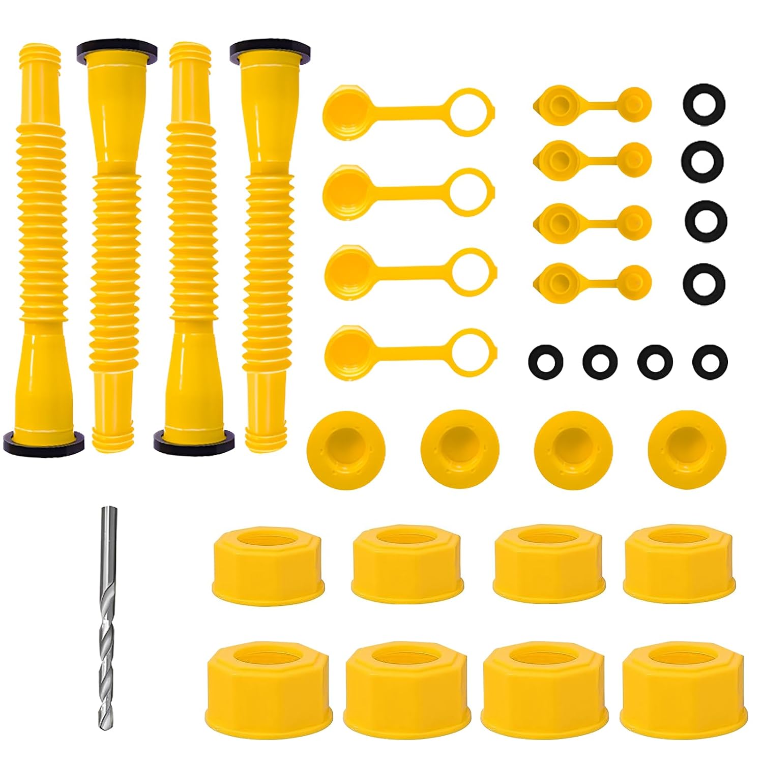33PCS Gas Can Nozzle Replacement, Old Style Gas Can Nozzle Kit ...