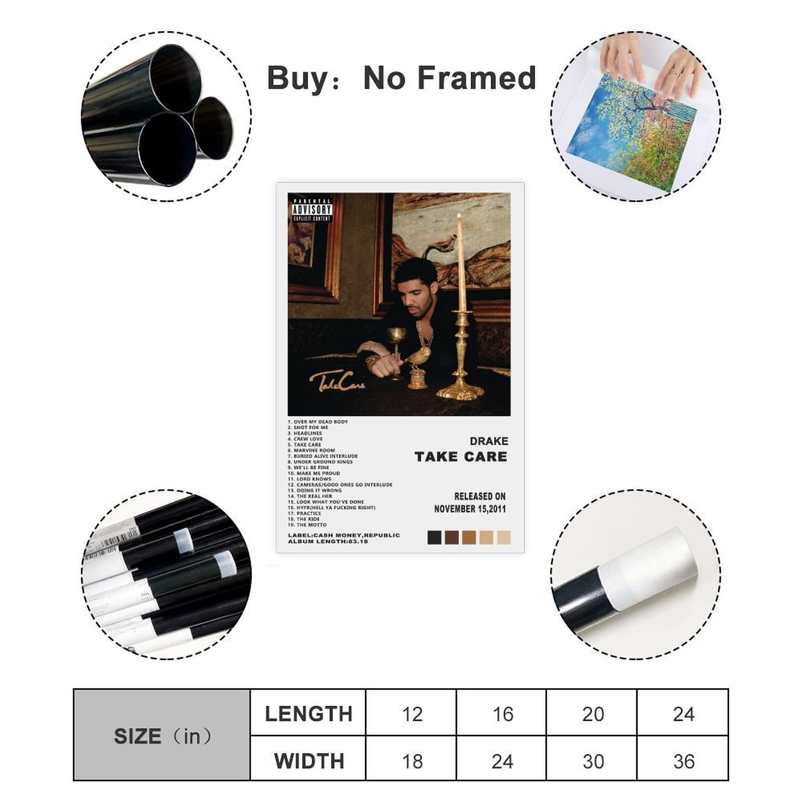 Take Care Album Cover Explicit