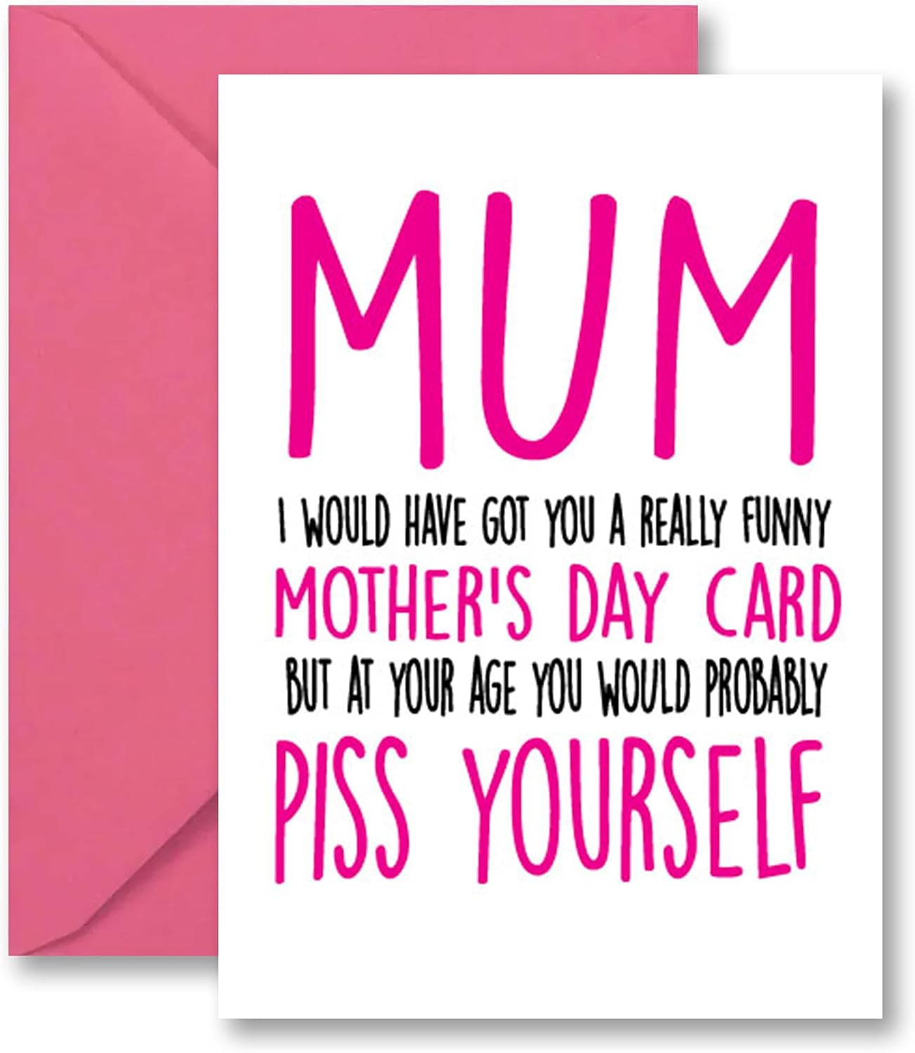 Cheeky Chops Cards, Full colour,Large A5 Card, m24 Funny Birthday ...