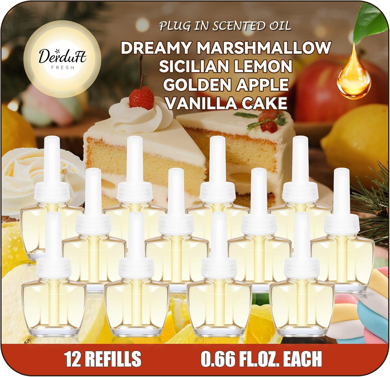 Amazon.com: Plug in Refills Air Freshener – 12 Pack Wall Plug-In Refill ...