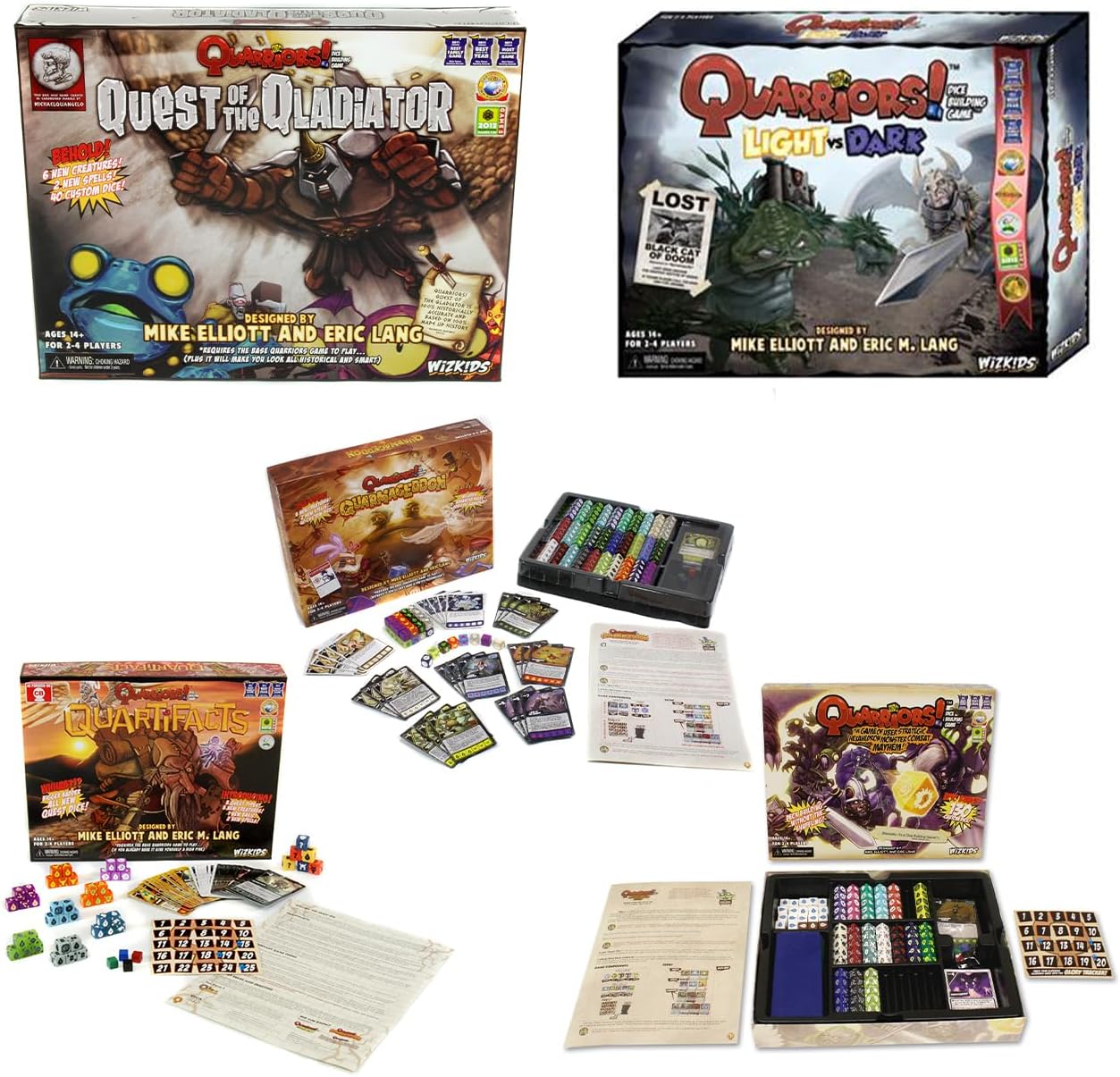 Amazon.com: WizKids - Quarriors Qundle : Toys & Games