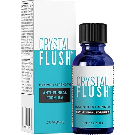 Amazon.com : Crystal Flush Toenail Fungus Treatment - Nail Strengthener ...