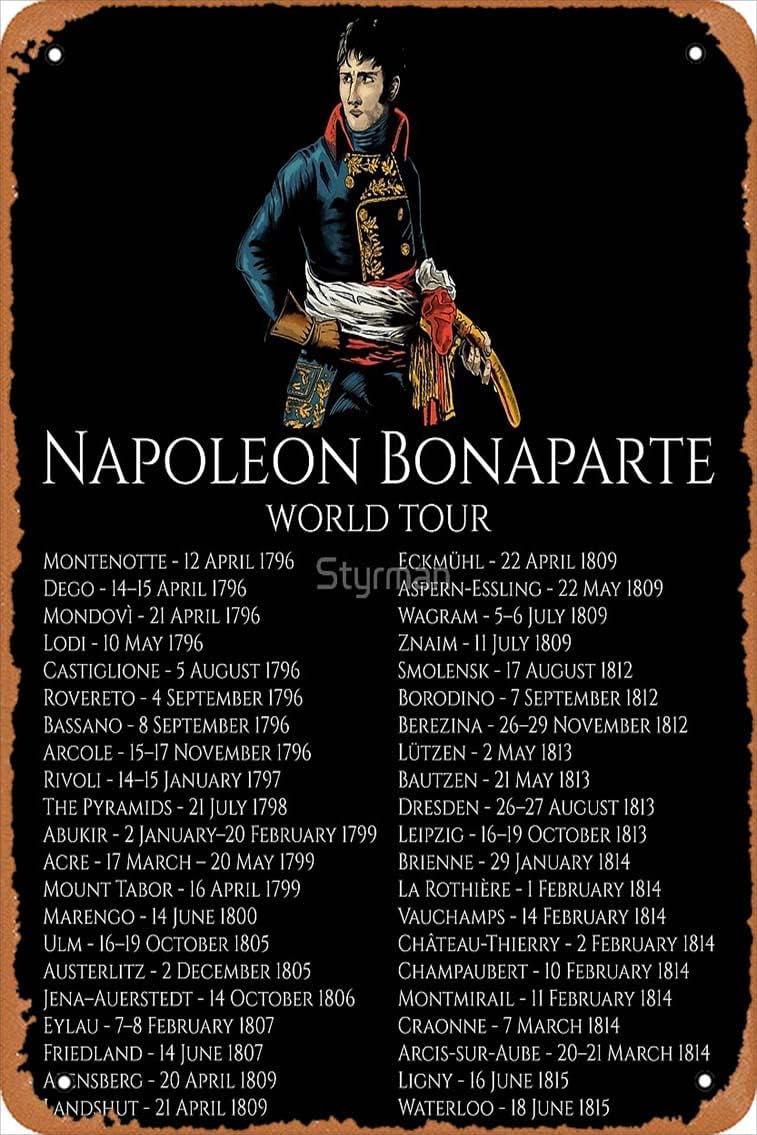 Amazon.com: Napoleon Bonaparte World Tour - Napoleonic Wars - History ...