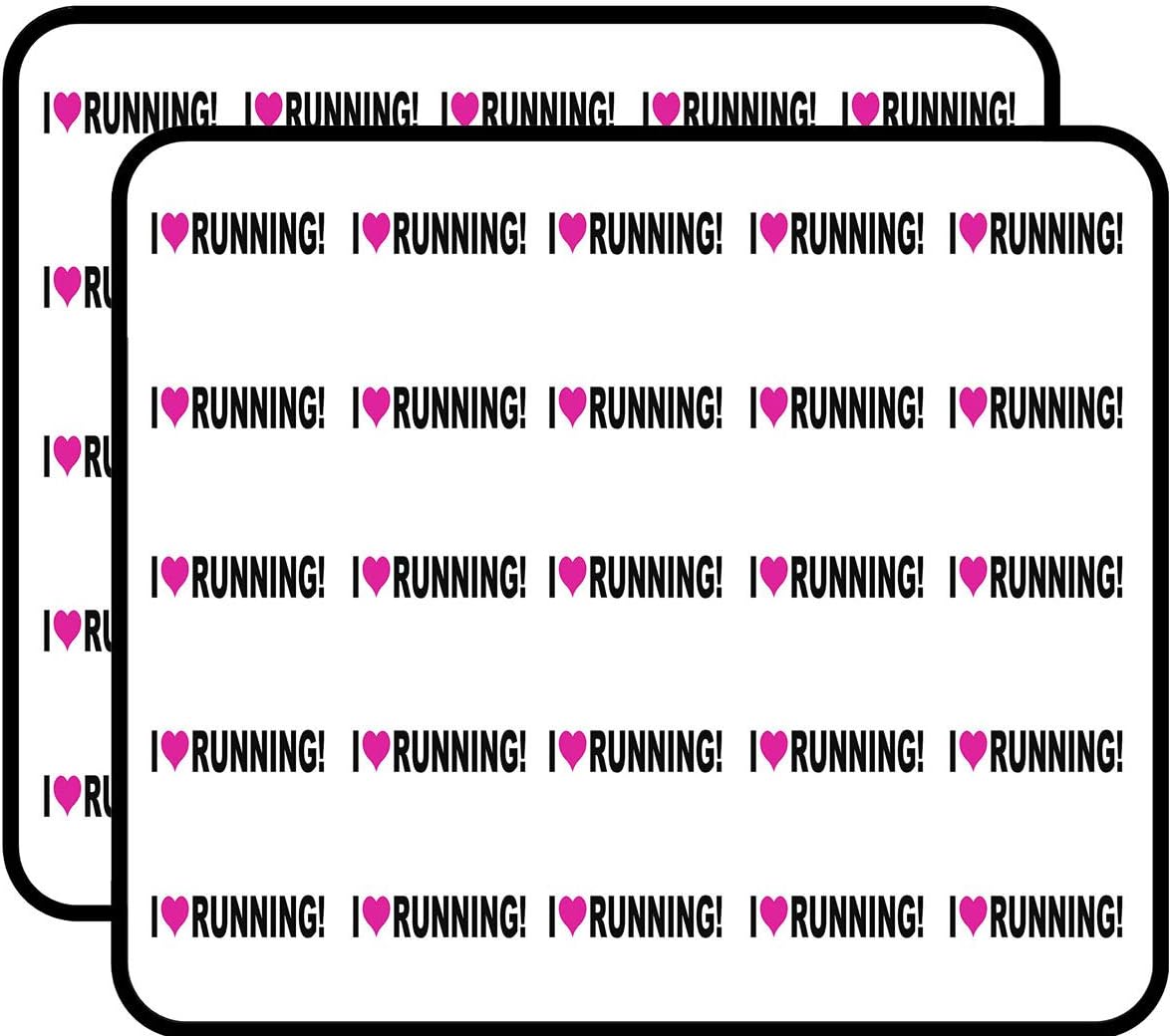 Amazon.com: I Heart Running! Sports 50 Pack 1" Sticker Sheets Scrapbook ...