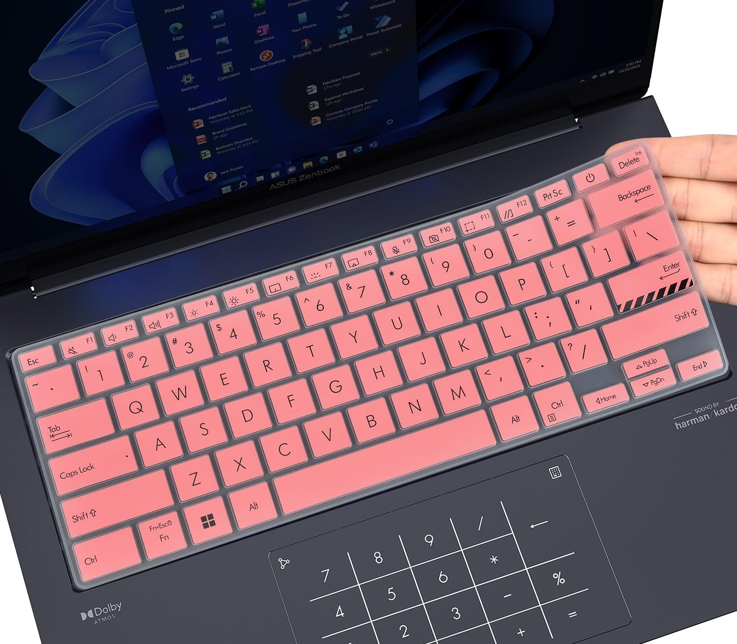 Amazon.com: WYGCH Silicone Keyboard Cover for ASUS VivoBook S14 S433 ...