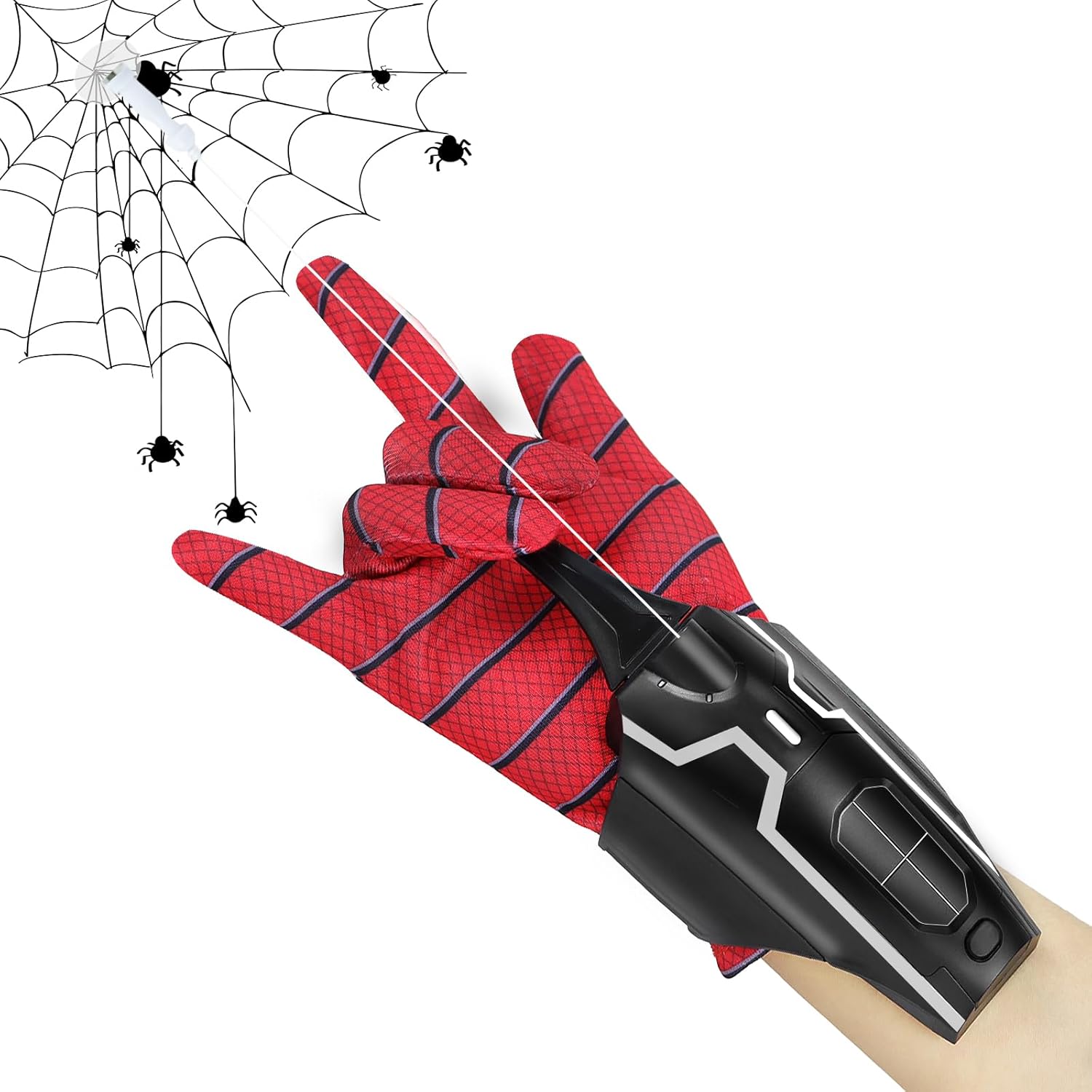Amazon.com: QHJIU Spider Web Shooter 2.0 Ultimate Real Web Slinger and ...