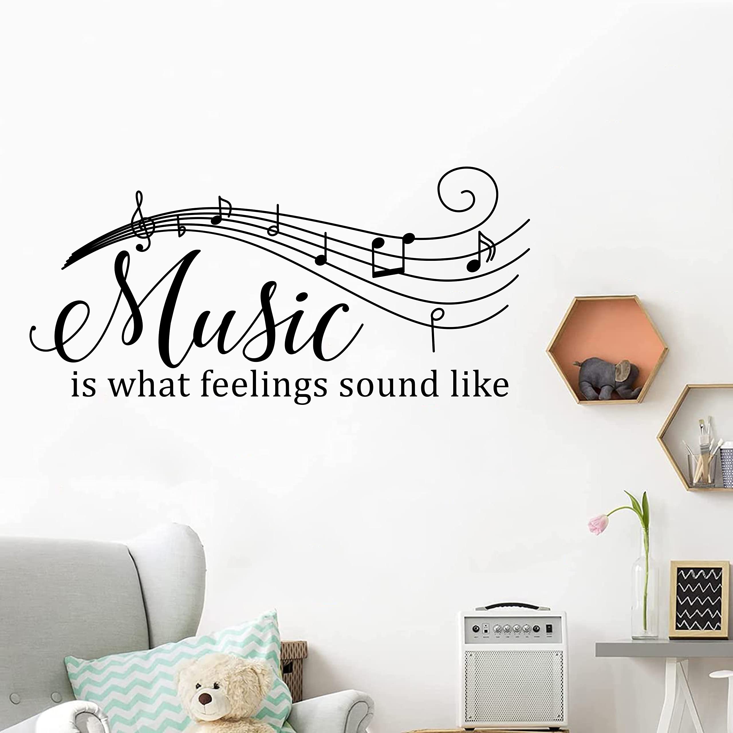 Music Is What Feelings Sound Like Wallpaper