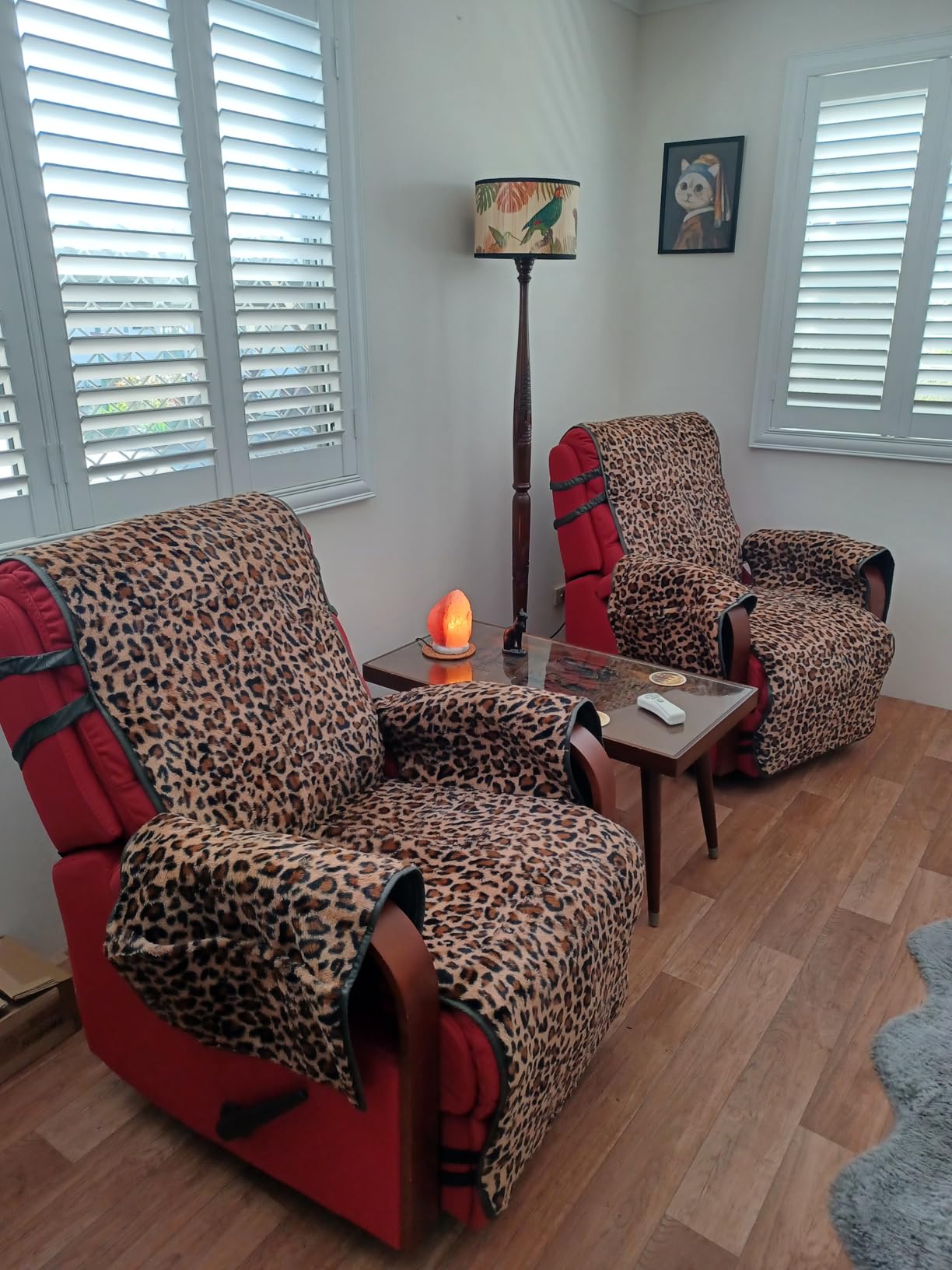 STONECREST Recliner Chair Cover, Sherpa Slipcover, Stay in Place (White ...