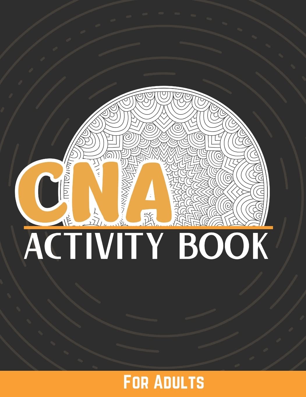 Amazon.com: CNA Activity Book For Adults: Stress Relief Coloring Pages ...