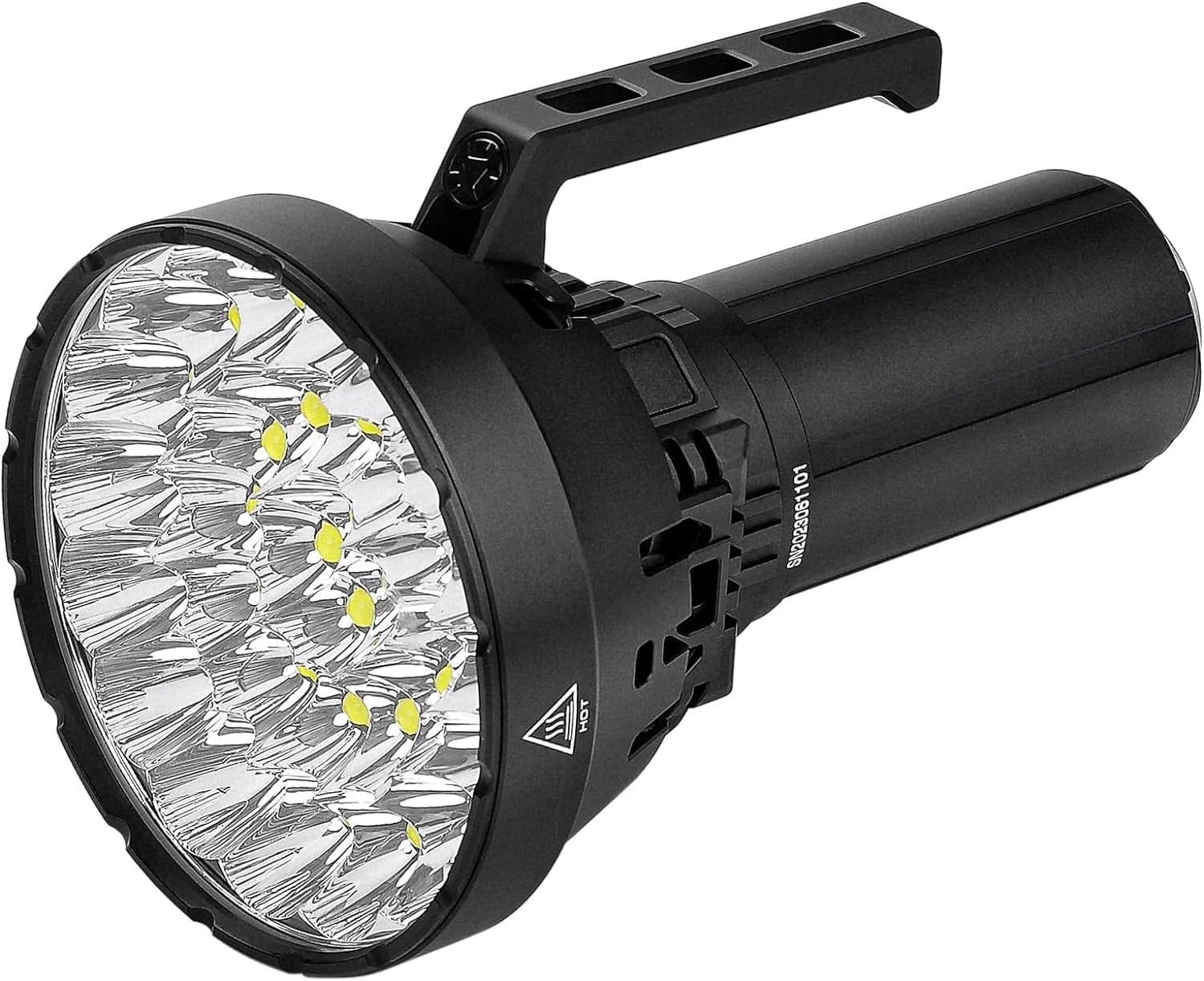 IMALENT MS32 Hellste Taschenlampe der Welt, 200.000 Lumen mit 32 Pcs ...