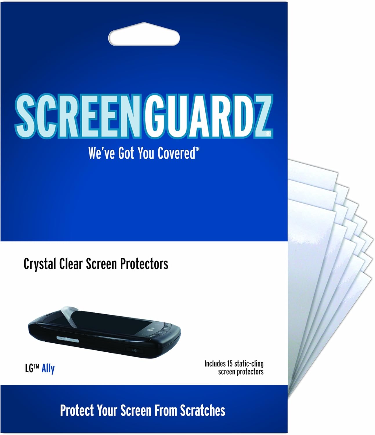 Amazon.com: ScreenGuardz Ultra-Slim Screen Protector for LG Ally - 15 ...
