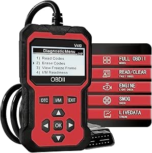 Amazon.com: OBD2 Scanner Professional Car Diagnostic Code Reader ...