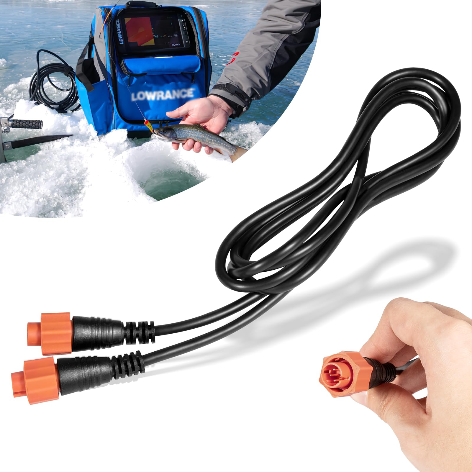 Amazon.com: 0127-29 Ethernet Cable Replacement for Lowrance Ethext-15Yl ...