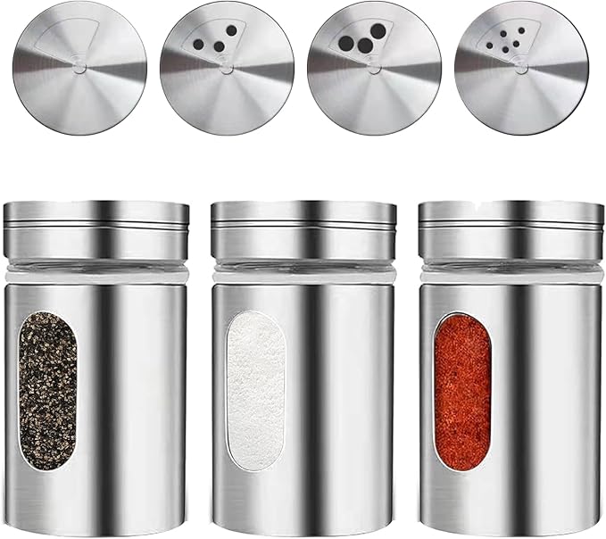 Amazon.com: Powder Sugar Shaker with Lid and Transparent Window ...