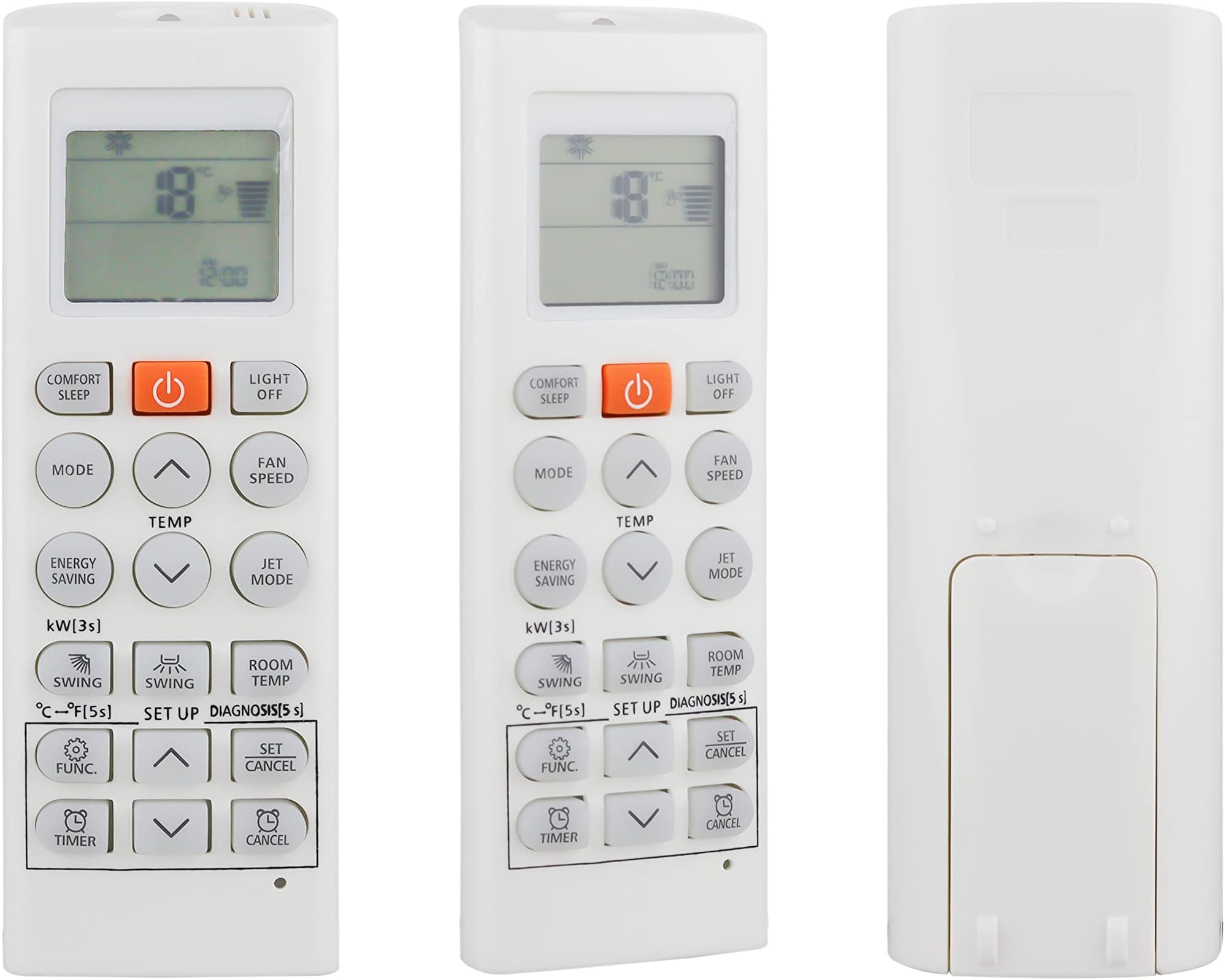 LIDERT Control Aire Acondicionado Universal Remplazo Compatible con ...