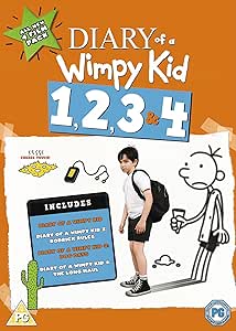 Diary Of A Wimpy Kid 1, 2, 3 & 4 [DVD]: Amazon.co.uk: Zachary Gordon, Robert Capron, Rachael ...