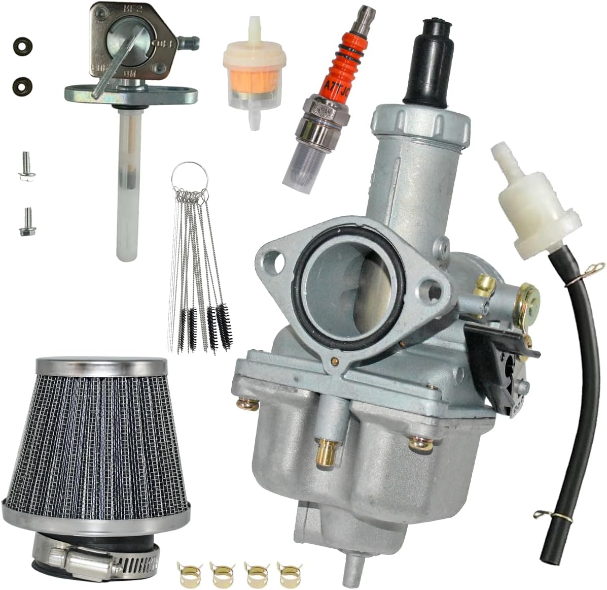 Amazon.com: JDLLONG 26mm Carburetor for Honda Dirt Bike XR100 1981-1984 ...