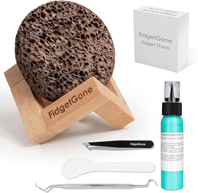 Amazon.com: Pick Stone for Anxiety Relief, Pick Peel Calming Stone ...