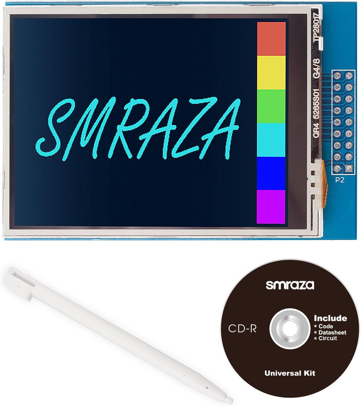 Amazon.com: UNO R3 2.8 inch TFT Touch Screen with SD Card Socket for ...