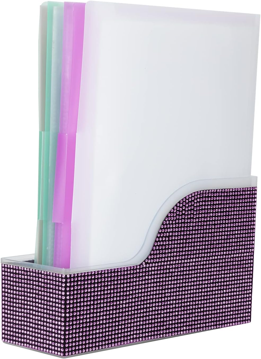 Amazon.com : Sturdy File Folder Bin Storage Organizer,Holds Notebooks ...