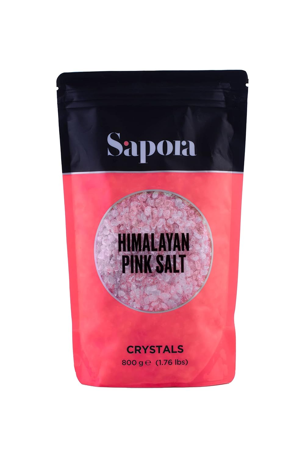 Kravour Sapora Himalayan Pink Salt-Crystals 800Gm : Amazon.in: Grocery ...