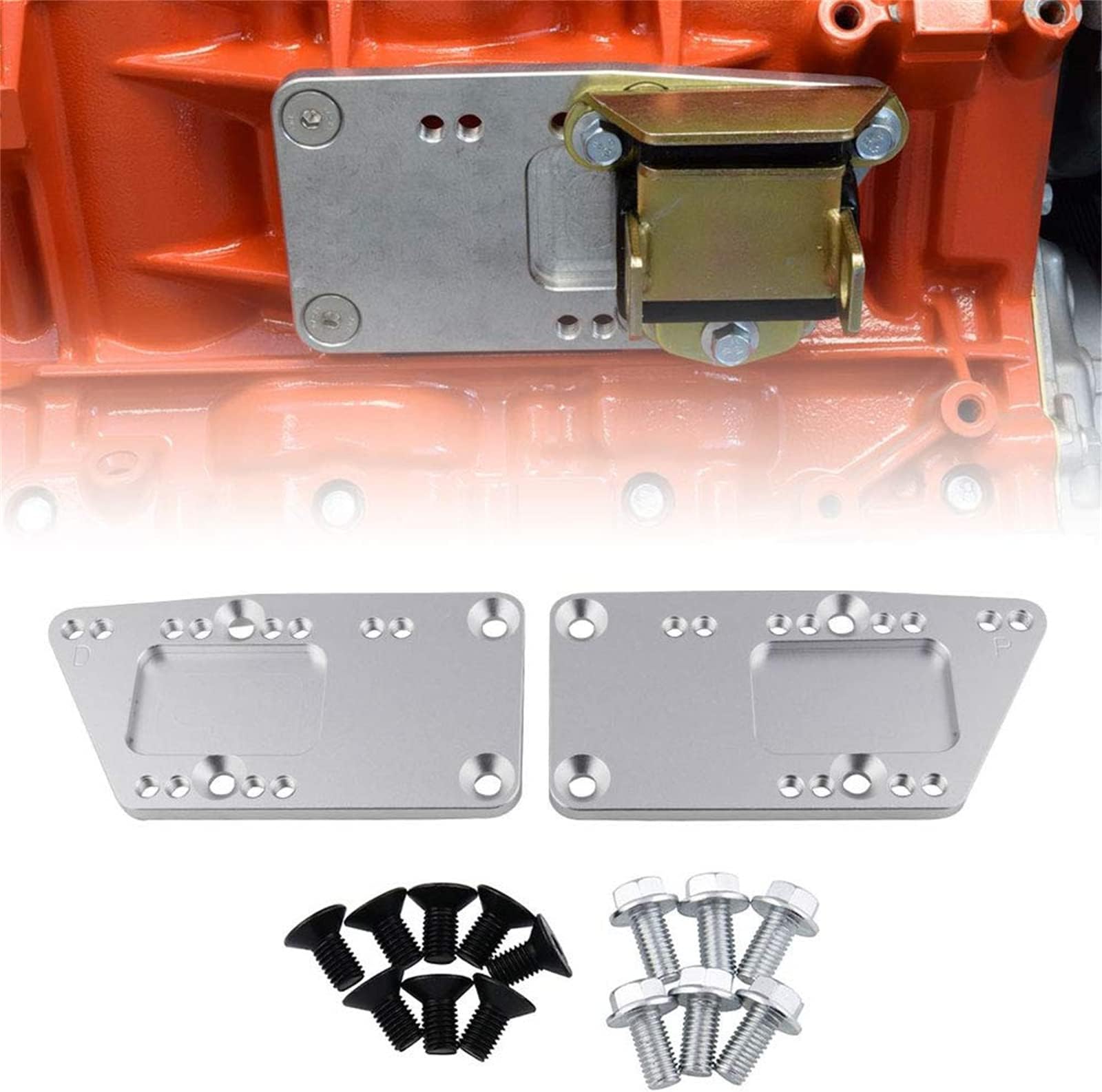 Amazon.com: LS Swap Motor Mounts Adapter Plates - LS Conversion ...