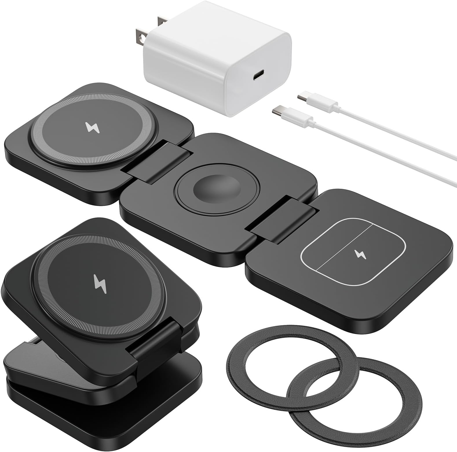 Amazon.com: Samsung Electronics Wireless Charger Trio, Qi Compatible ...
