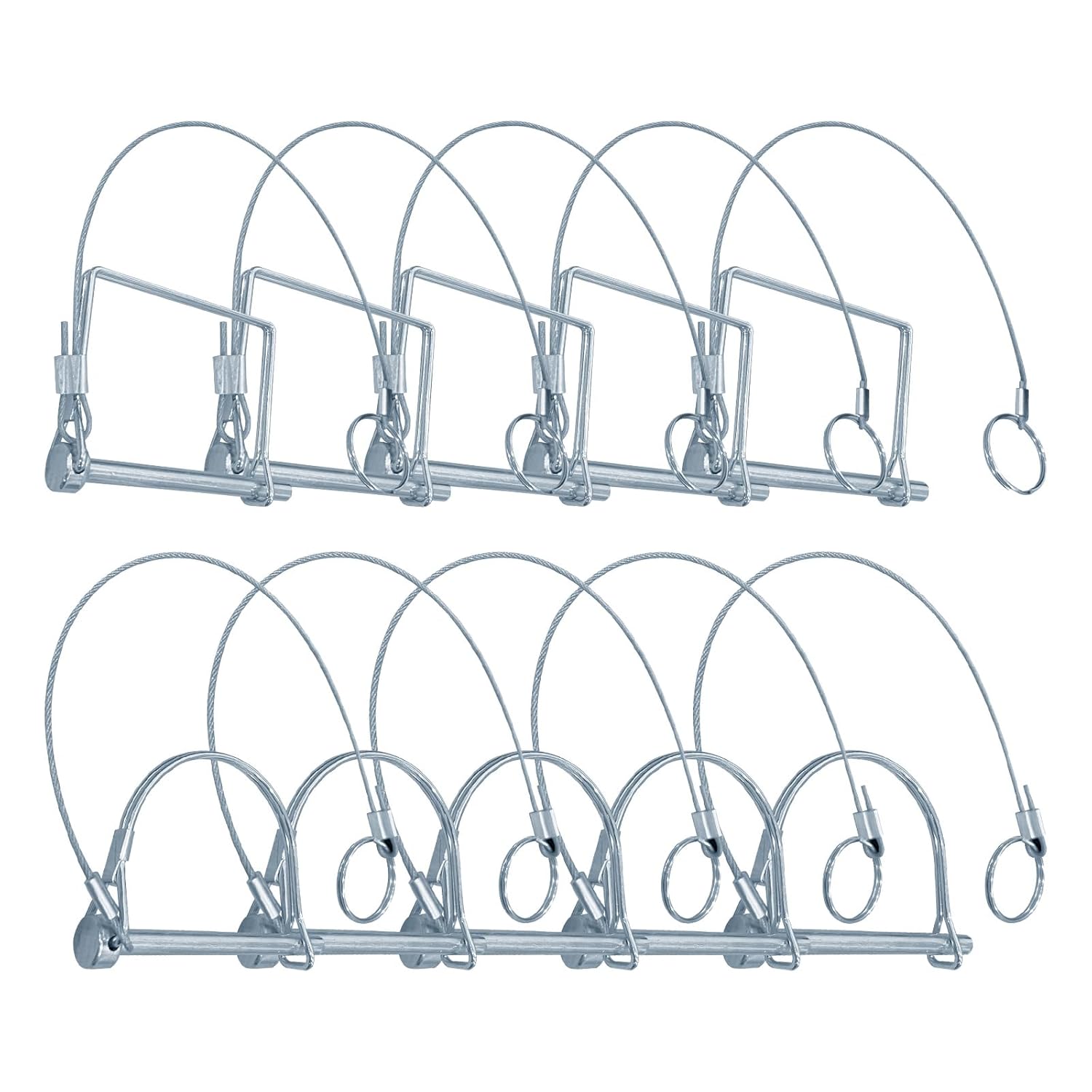 Amazon.com: 10 Pack Trailer Coupler Pin 1/4 Inch Diameter x 2-3/4-Inch ...