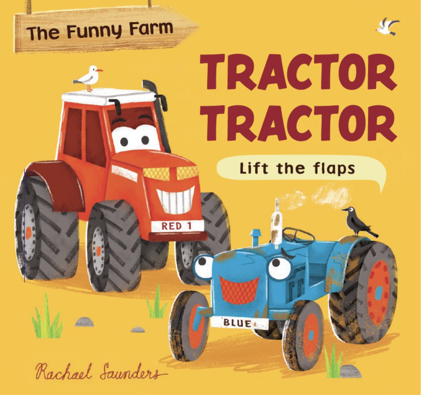 Tractor Tractor (Funny Farm): Saunders, Rachael: 9781684643950: Amazon ...