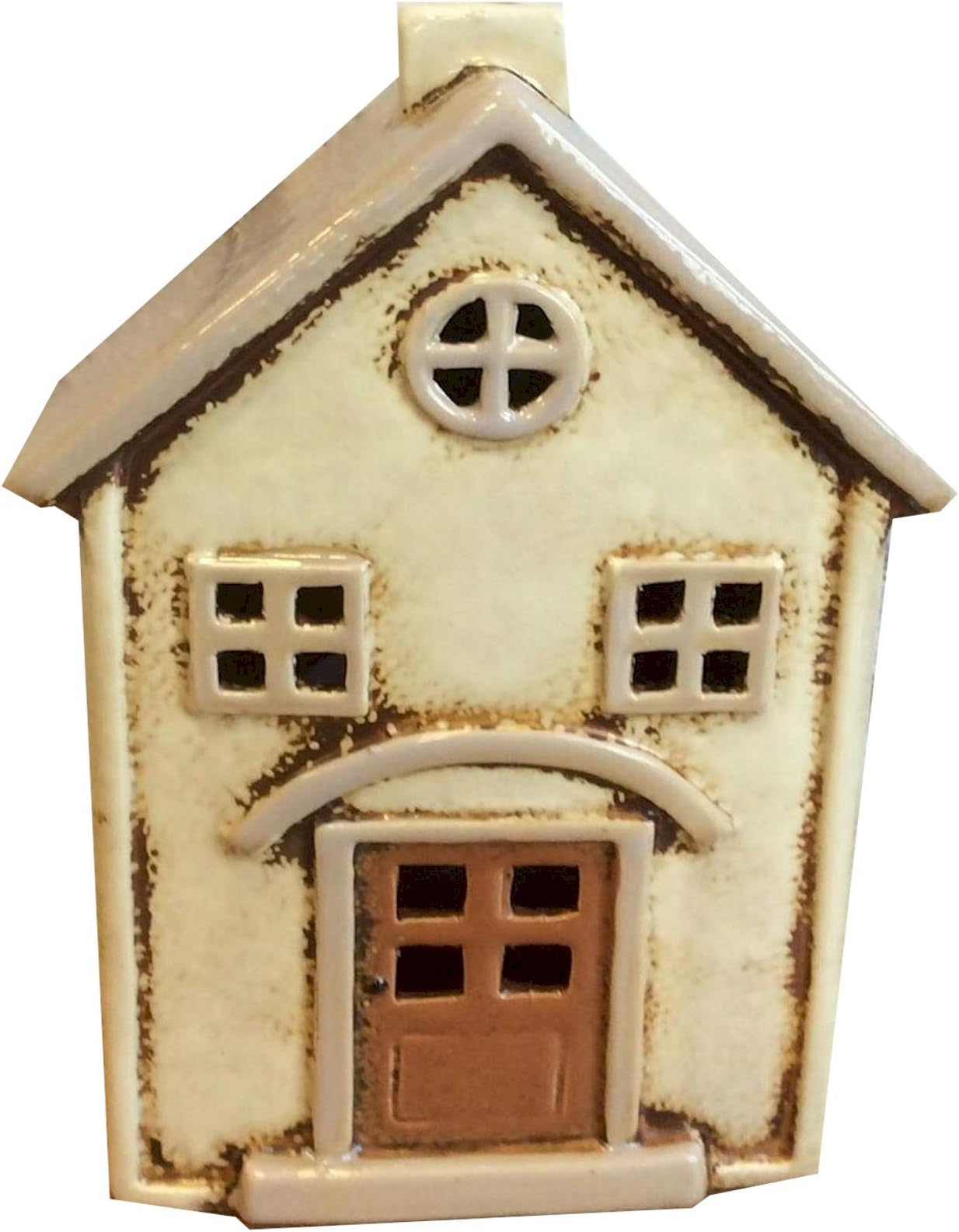 Village Pottery Cornish 2 Houses Tealight Ceramic : Amazon.co.uk: Home ...