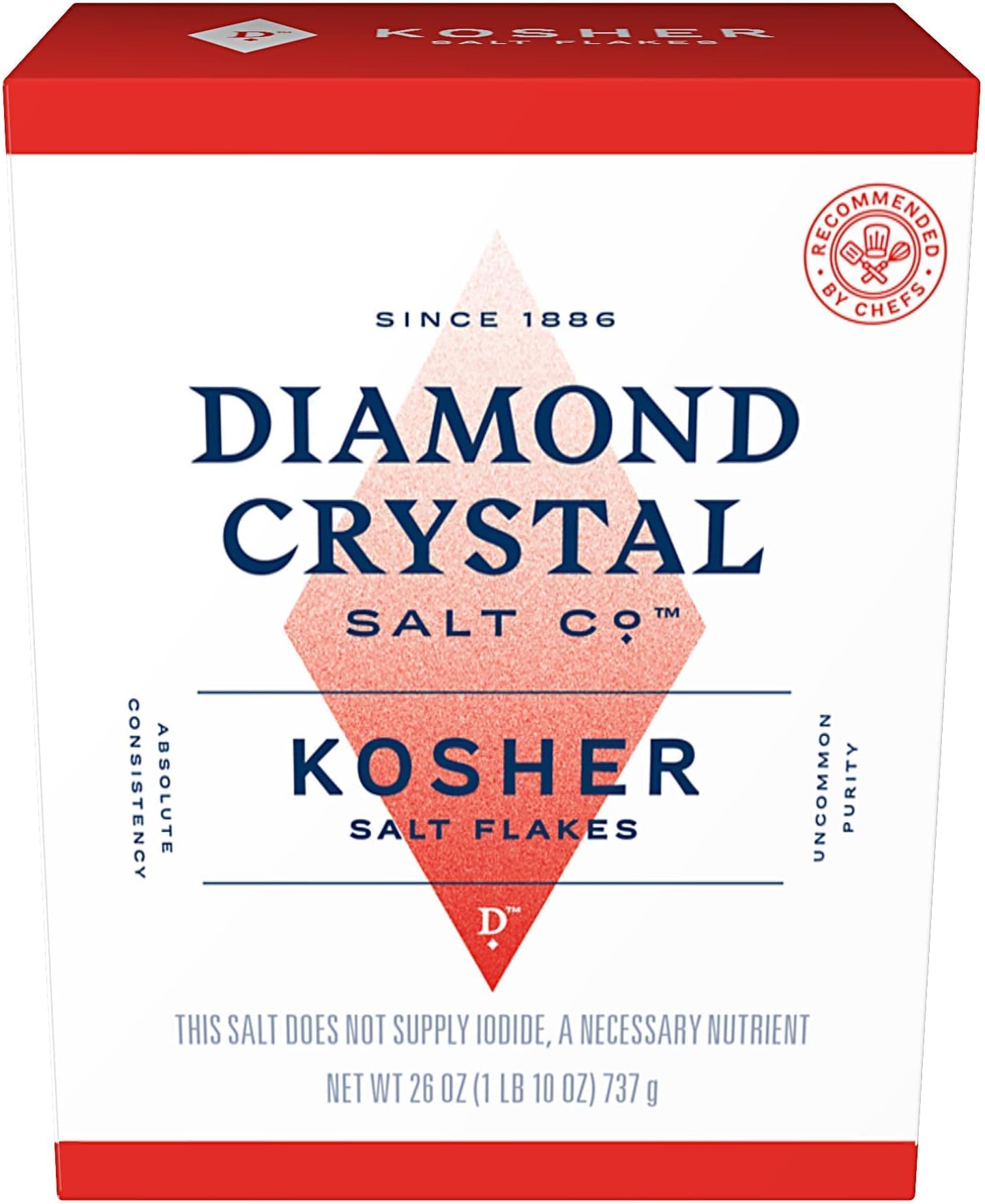 Amazon.com : Diamond Crystal Kosher Salt – Full Flavor, No Additives ...