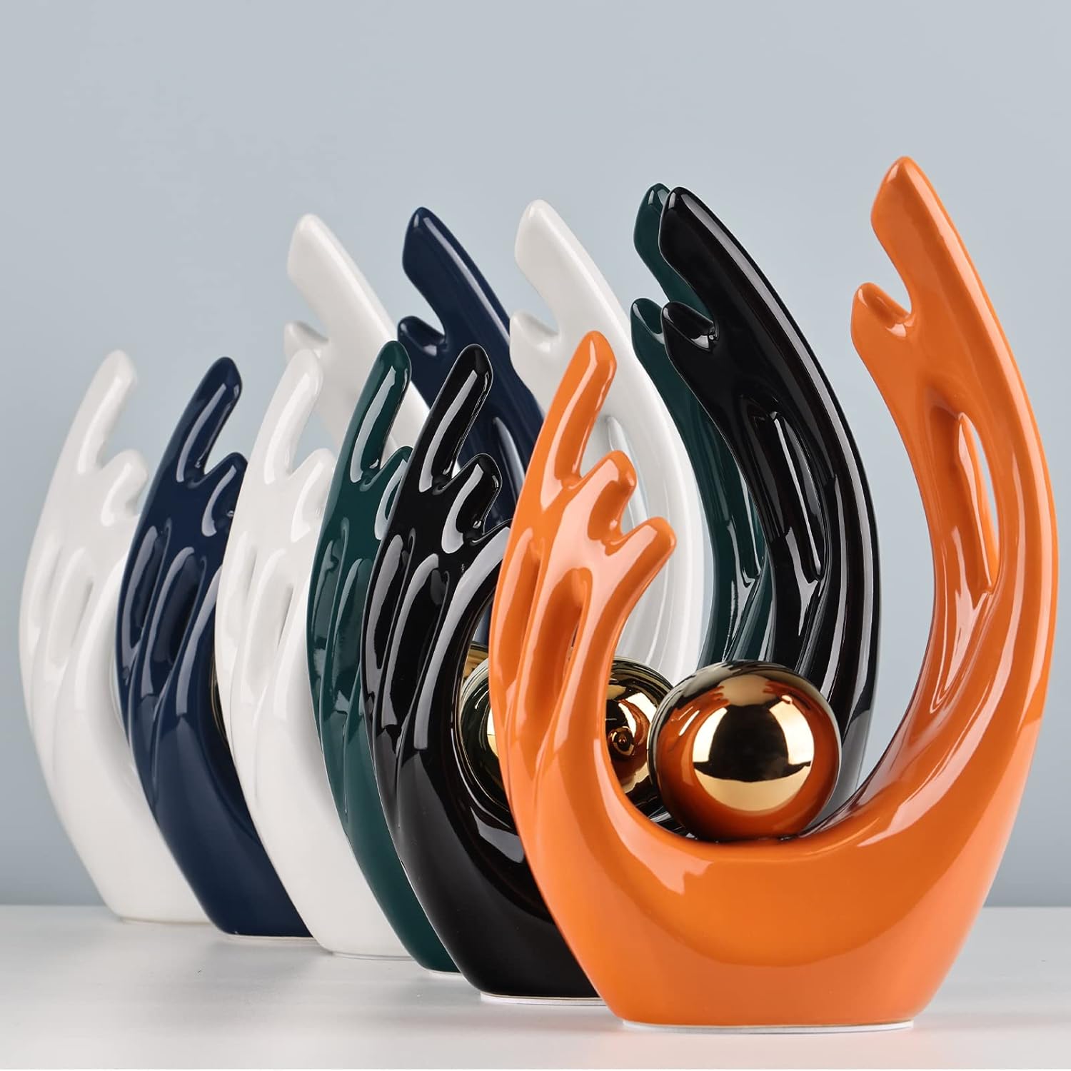 DOVDOV Abstract Art Ceramic Statues and Sculptures, Medieval Modern ...