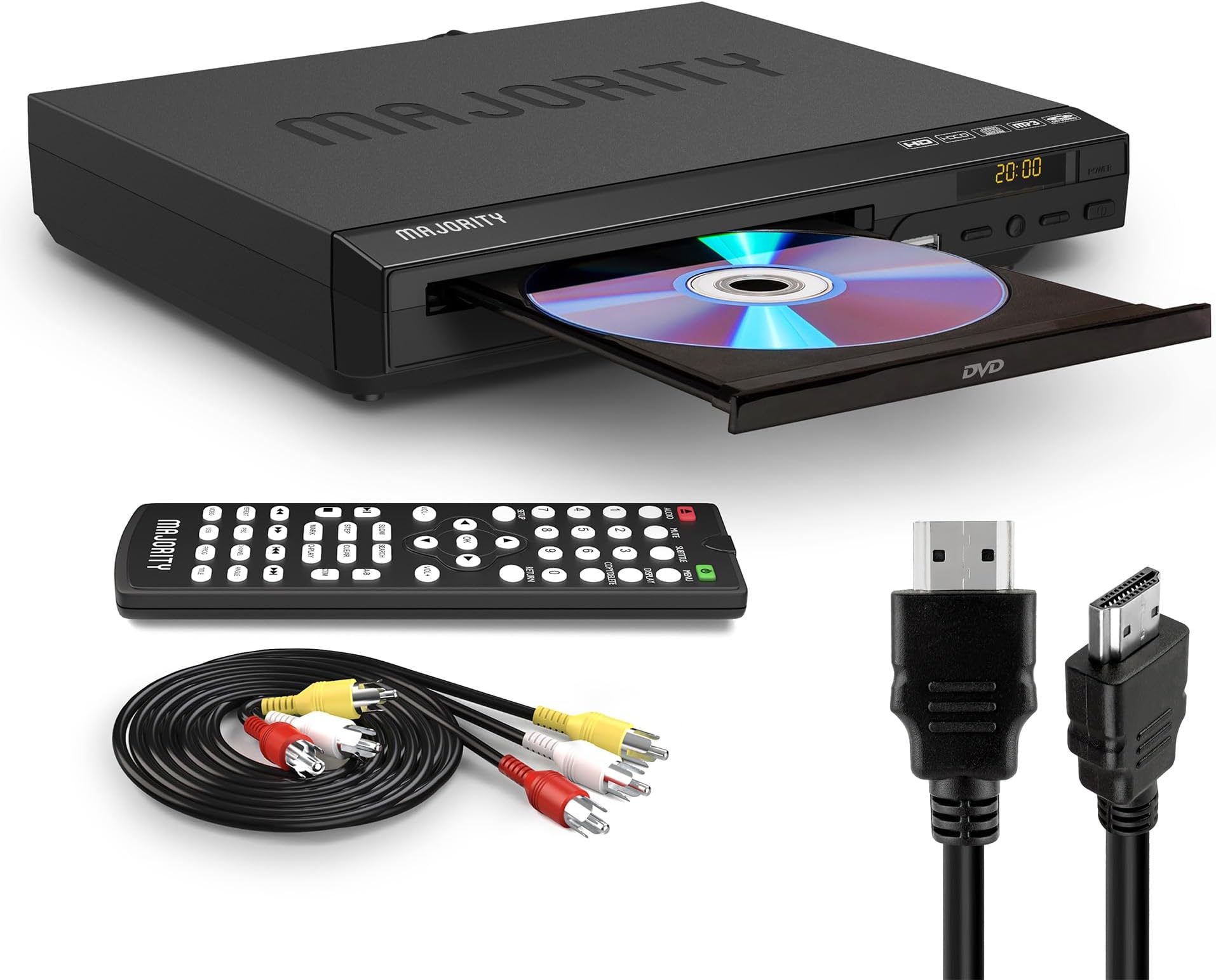 VATI DVD Player for TV,Region Free HDMI DVD Player for Smart TV Support ...