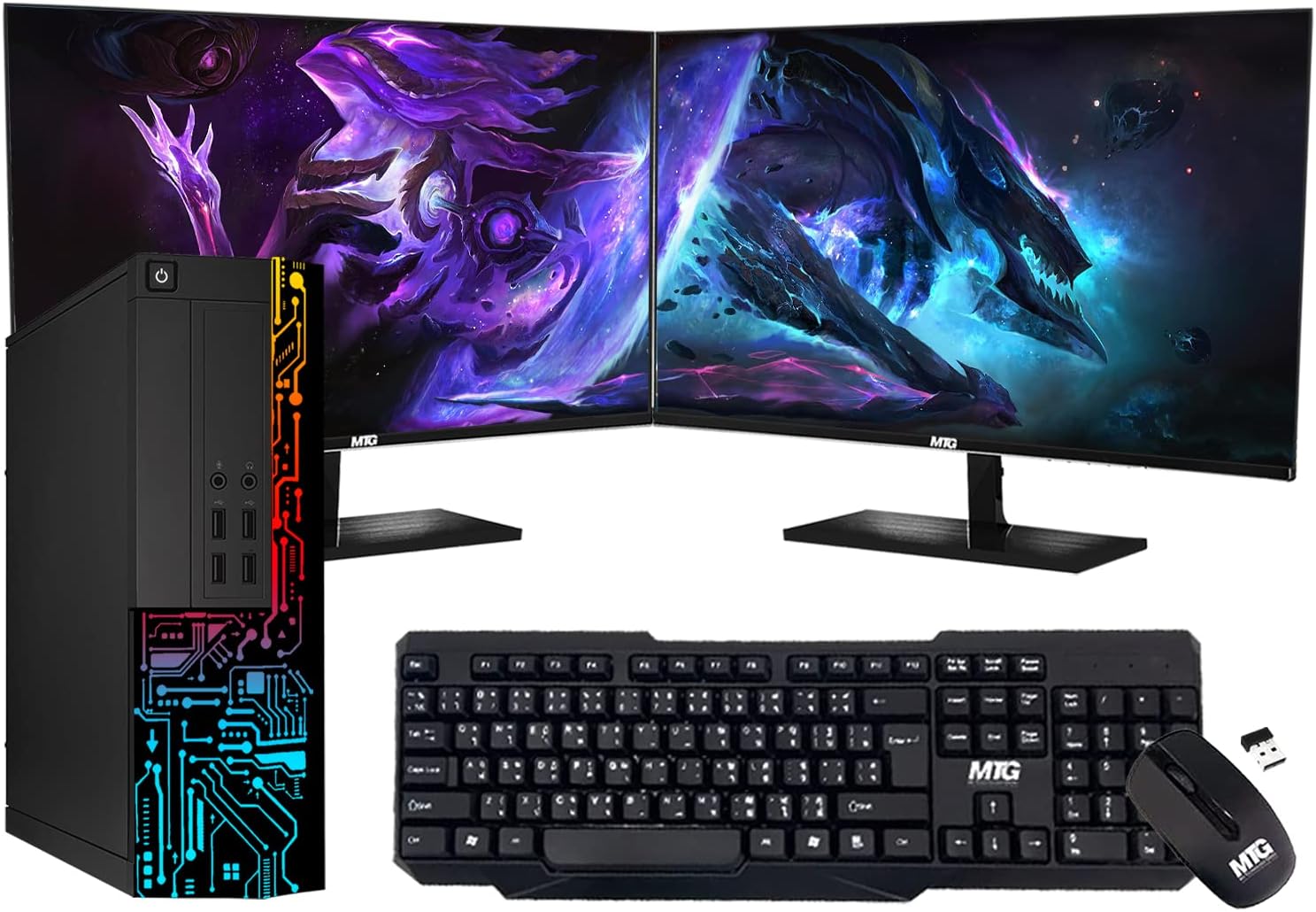 Amazon.com: Computer Desktop PC, Intel Core i7, TechMagnet Siwa 8, 16GB RAM, 128 GB boot + 1TB ...