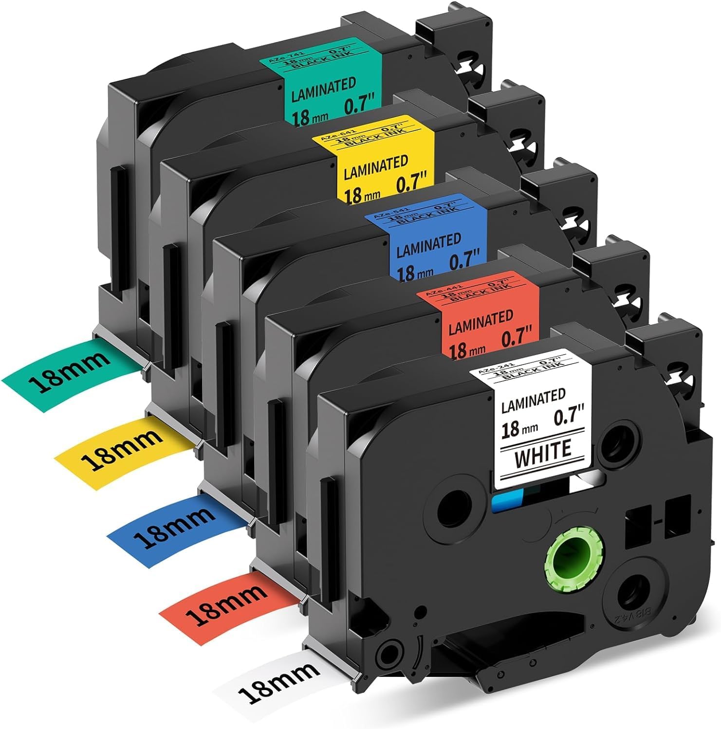 Amazon.com: Vixic 12mm 0.47 Laminated Color BZ Tapes for H1100 D210S ...