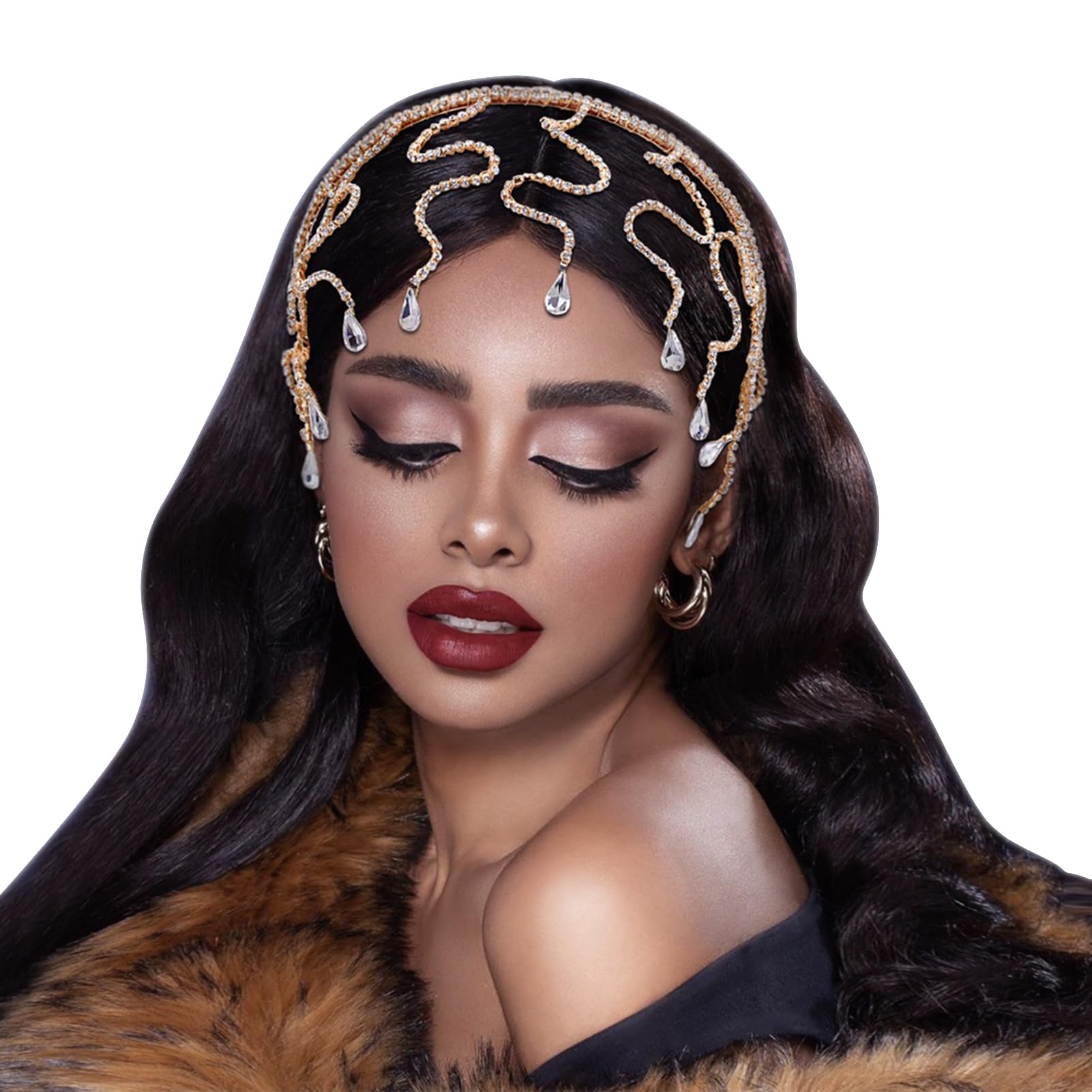 Snake Headpiece Medusa Snake Headpiece Latex Womens Wig Costume Hat