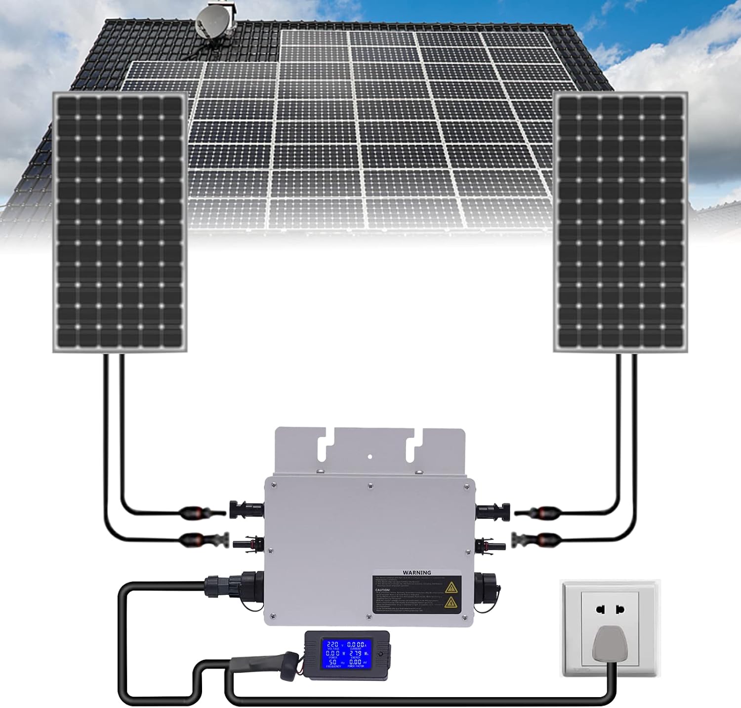 Solar Micro Inverter MPPT Waterproof Micro Solar Nepal | Ubuy