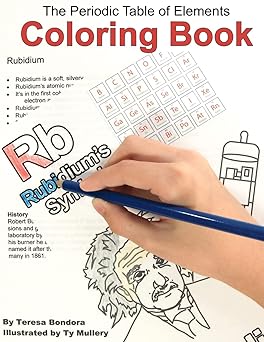 The Periodic Table of Elements Coloring Book: Teresa Bondora, Ty ...