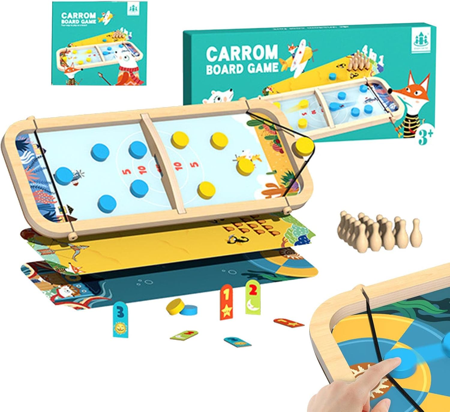 Amazon.co.jp: AVFORA Fast Sling Pack Game, Fast Sling Board Game ...
