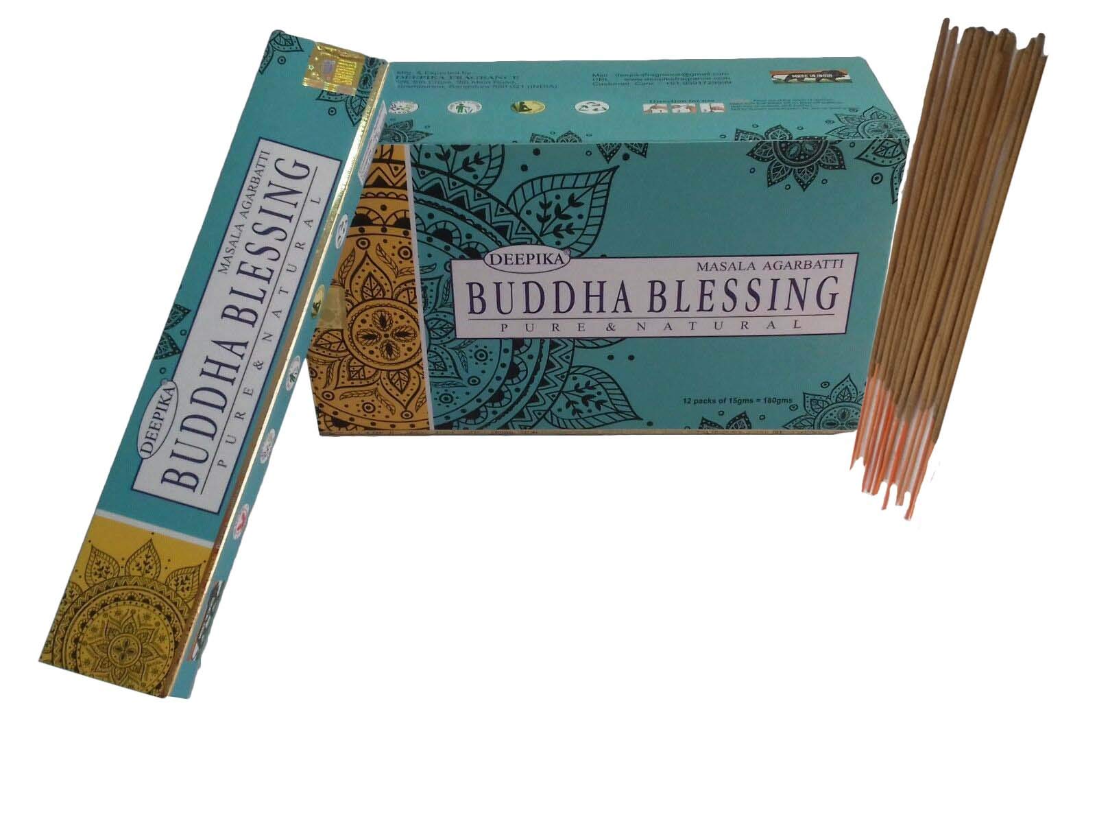 Amazon.com: MODERN INDIAN ART Deepika Buddha-Blessing Masala Agarbatti ...