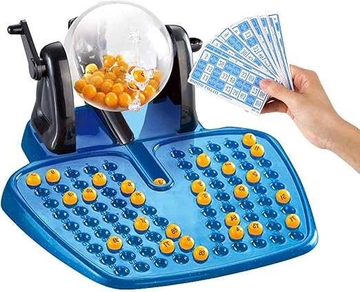 Bingo Game | Deluxe Bingo Game For Adults - Bingo Set Includes Bingo ...