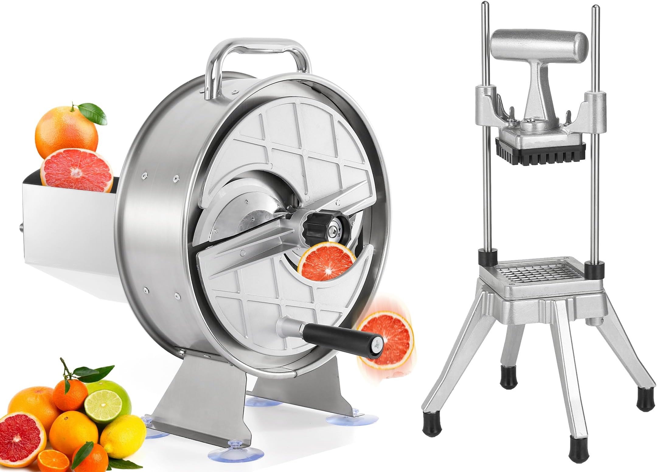 Amazon.com: WICHEMI Commercial Slicer Machine Manual Vegetable Fruit ...
