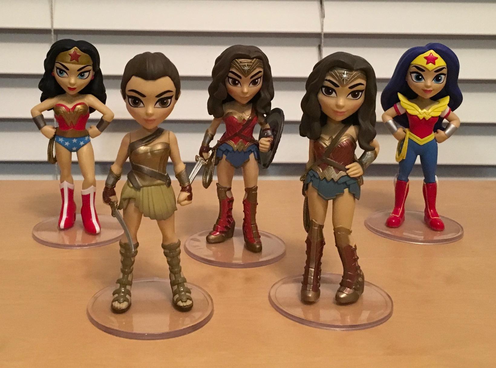 Amazon.com: Funko Rock Candy DC Wonder Woman Movie Wonder Woman Action ...
