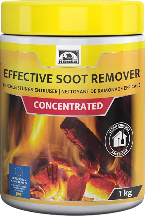 HANSA Concentrated soot remover - Efficient flue and chimney cleaner, 1 ...